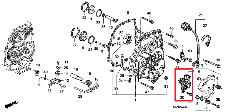 Honda Accord Throttle Position Sensor | Honda Direct Parts