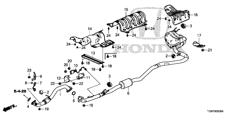 Honda Civic 2017-2022 Soot Sensor | Honda Direct Parts